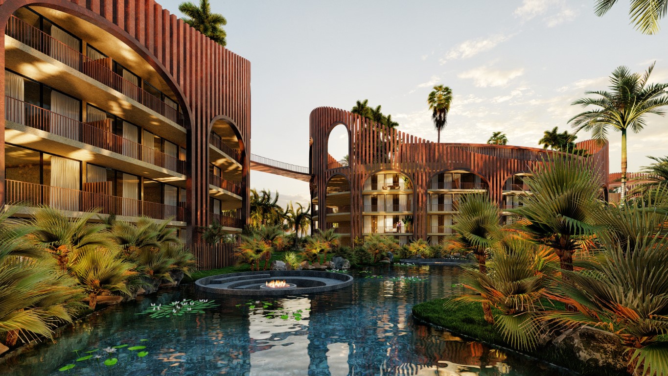 Two-bedroom condo with amenities in Mérida, Yucatán, Merida Periferia ...
